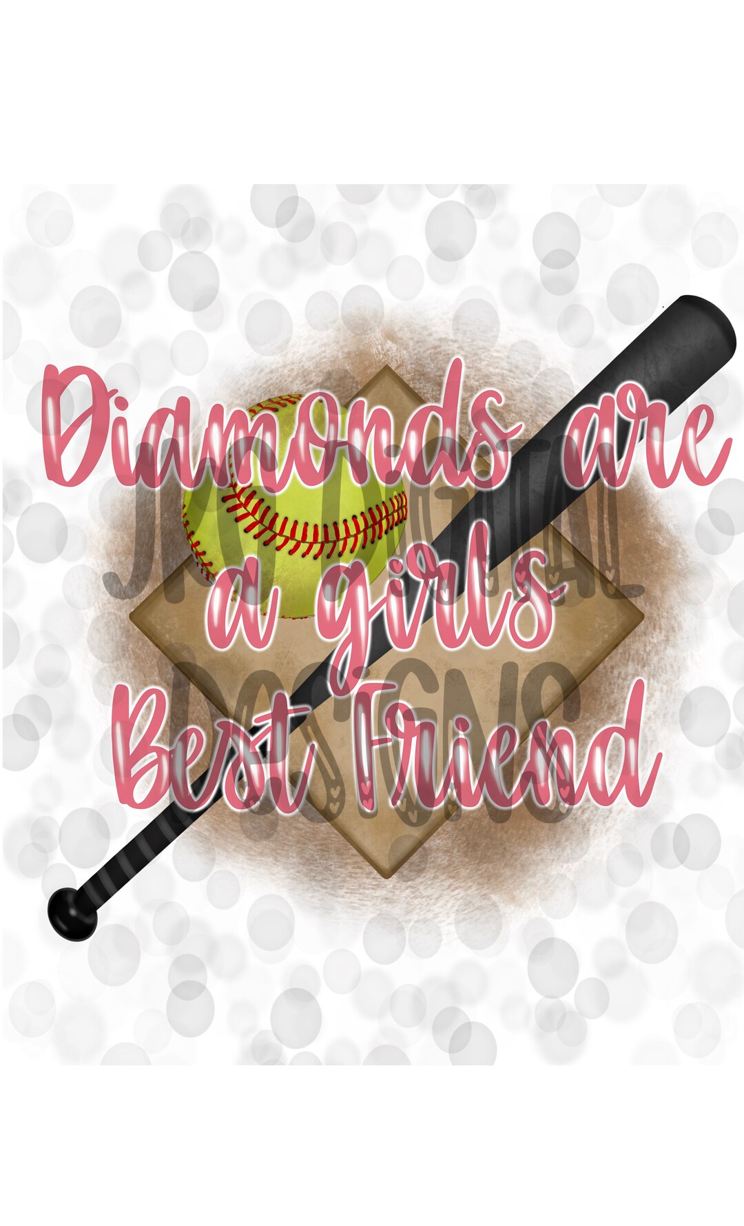 Softball Diamond Sublimation Design PNG Digital Download - Etsy