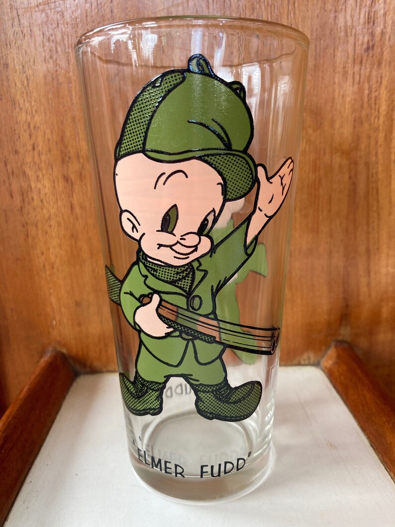 Elmer Fudd Pepsi Character Glass - Etsy