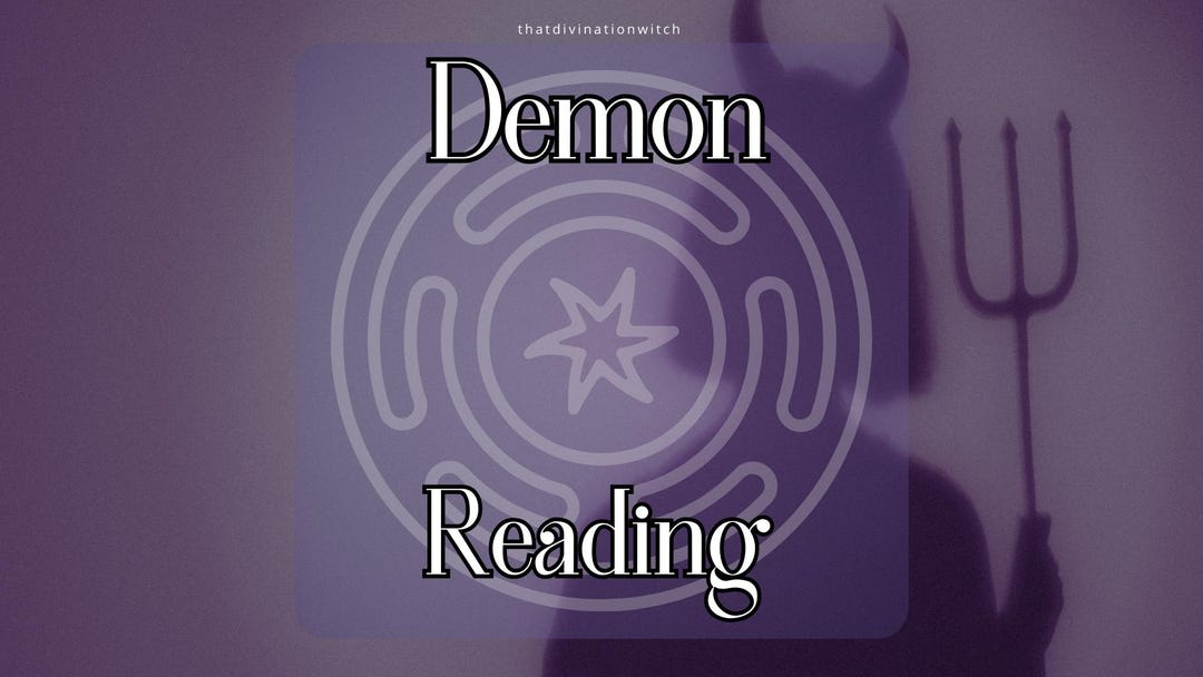 Demon Reading (do You Have a Guardian Demon?) READ DESCRIPTION ...