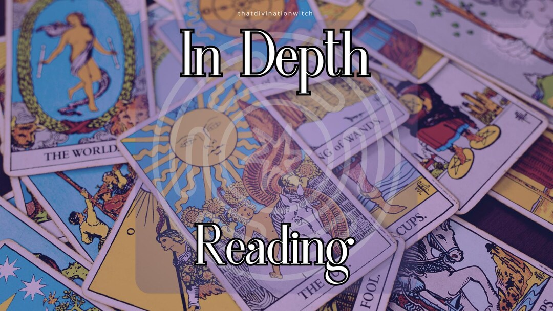 In Depth Reading READ DESCRIPTION CAREFULLY - Etsy