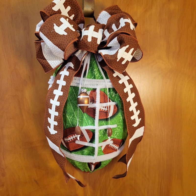 Football Wreath - Etsy