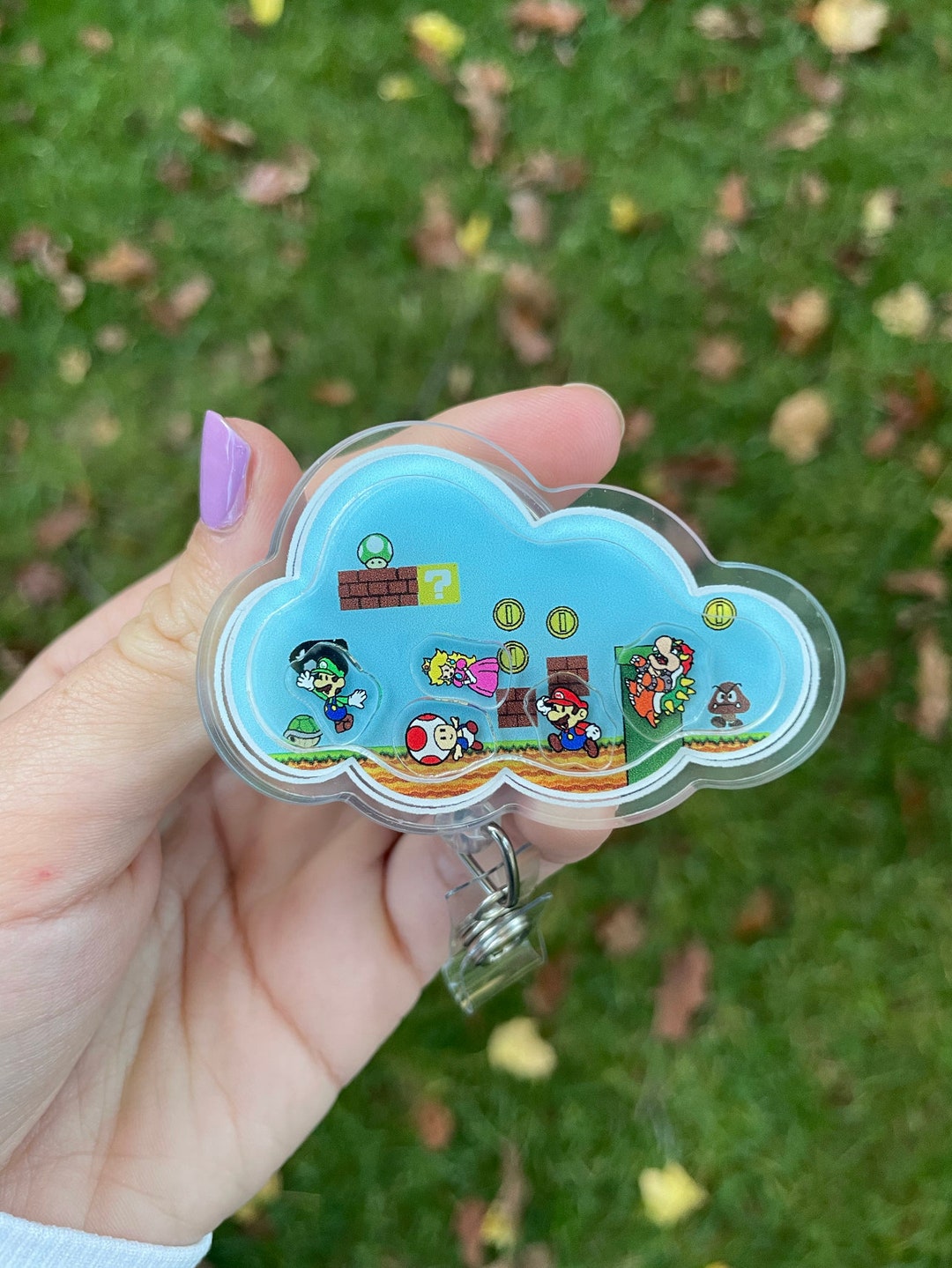 Video Game Shaker Badge Reel - Etsy