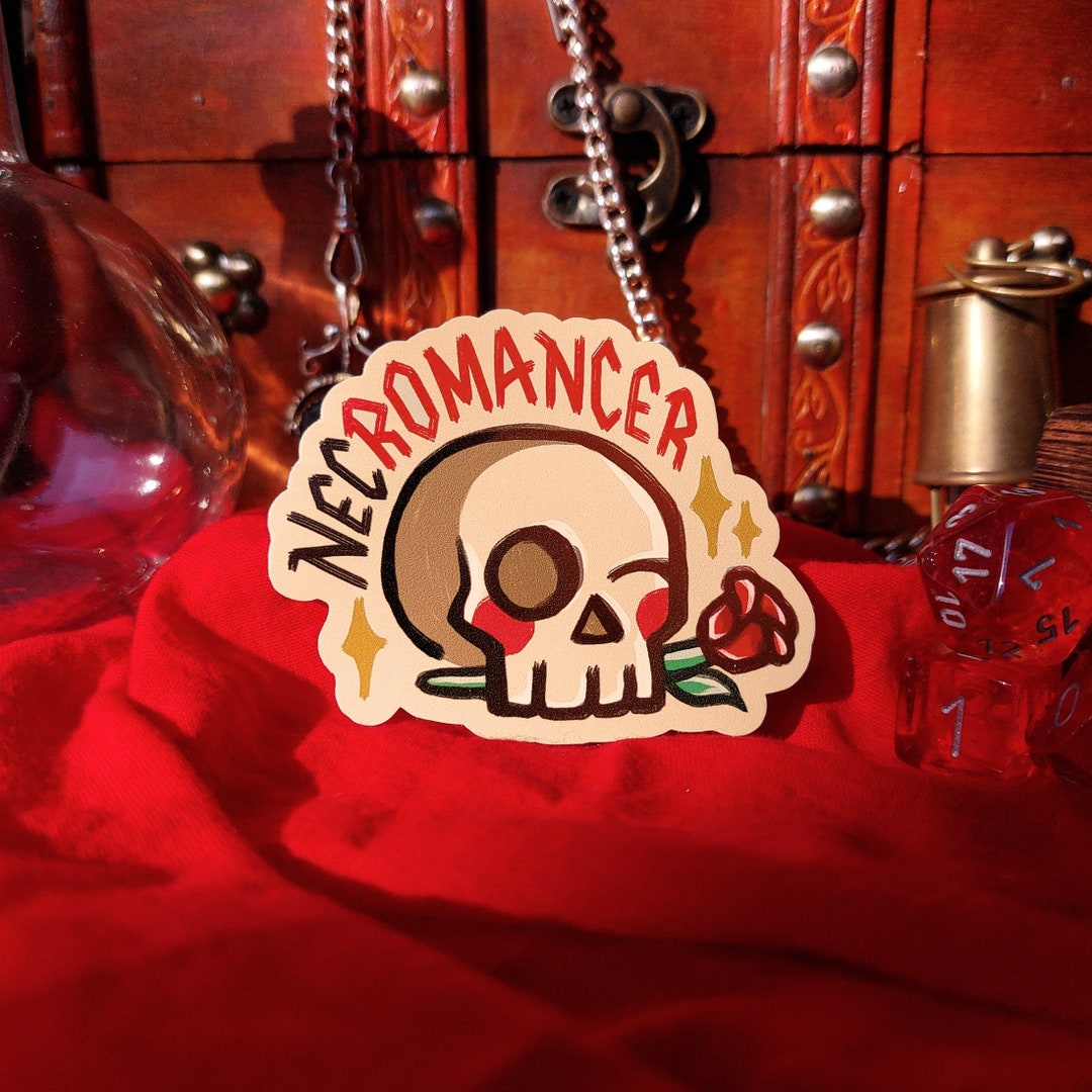 Nec... Romancer Sticker! - Funny, Gift, Waterproof, Geeky, Nerdy, D&D ...