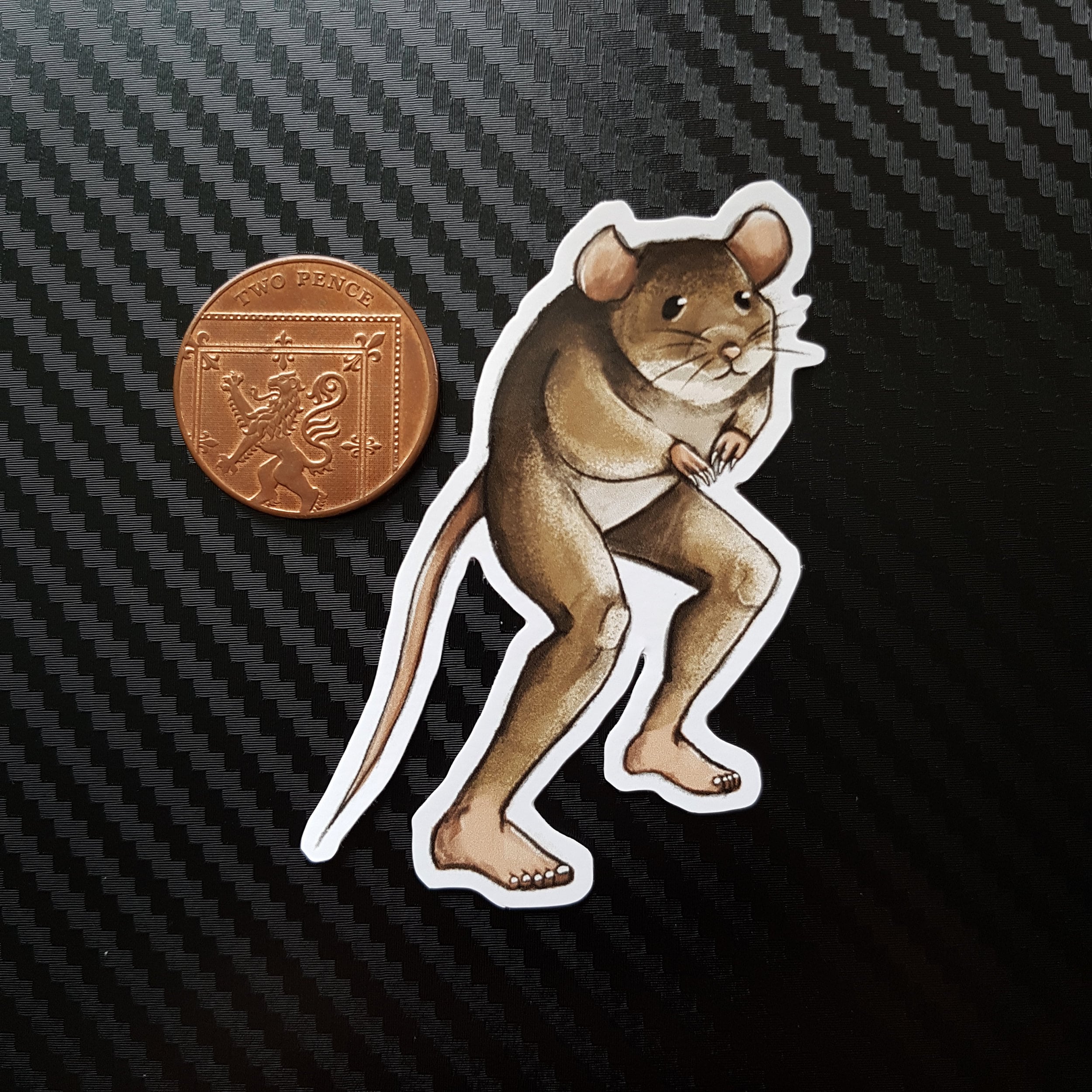 Legged Mouse Sticker Cursed Cute and Kawaii Colorful - Etsy