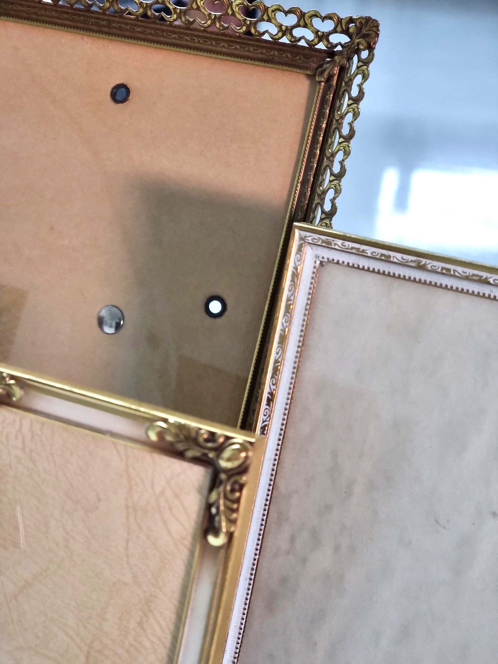 SPECIAL: Selection of 40s-50s Picture Frames, Art Deco Ornate, Brass ...