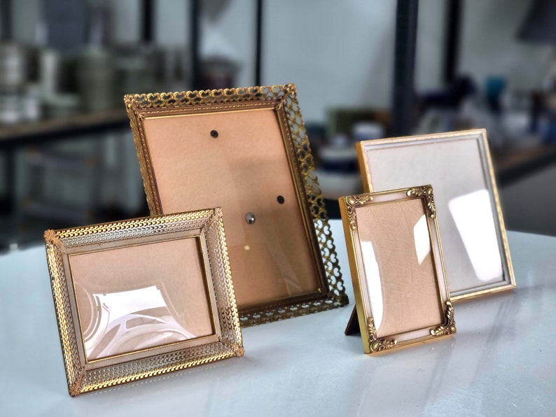 SPECIAL: Selection of 40s-50s Picture Frames, Art Deco Ornate, Brass ...