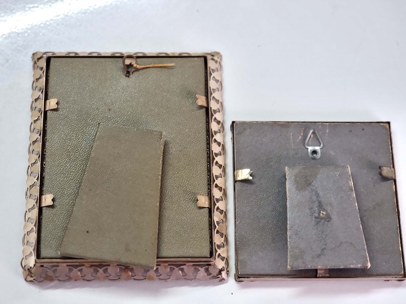 Selection of 50s Silver Picture Frames, Art Deco Ornate, Brass Photo ...