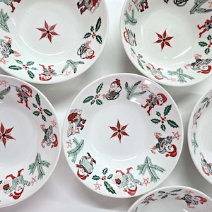 Collectible Stavangerflint Elf Plates, Norwegian Vintage Christmas ...