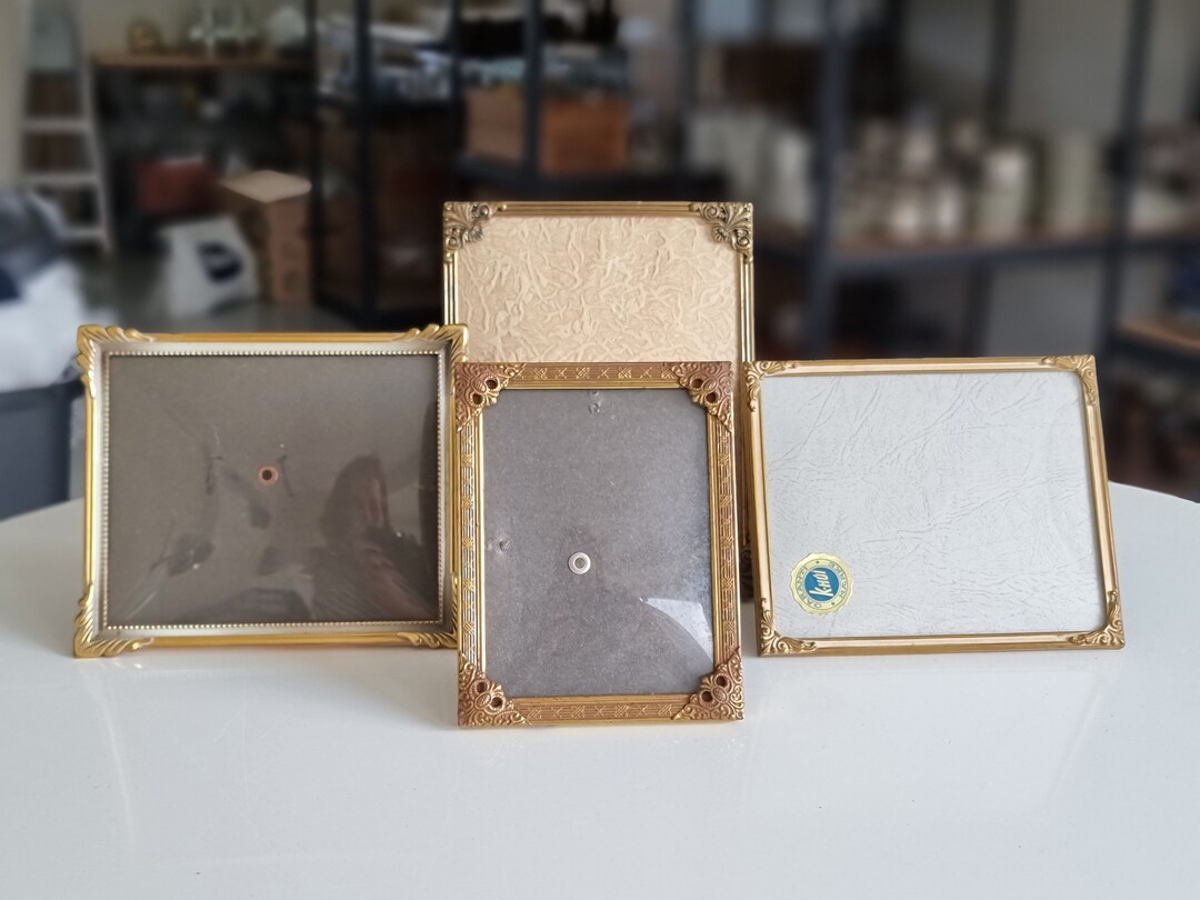 SPECIAL: Selection of Four 40s-50s Picture Frames, Art Deco Ornate ...