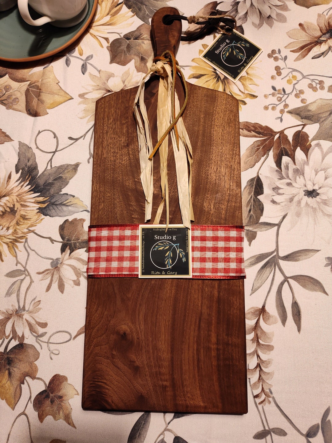 Solid Walnut Cheese Board - Etsy
