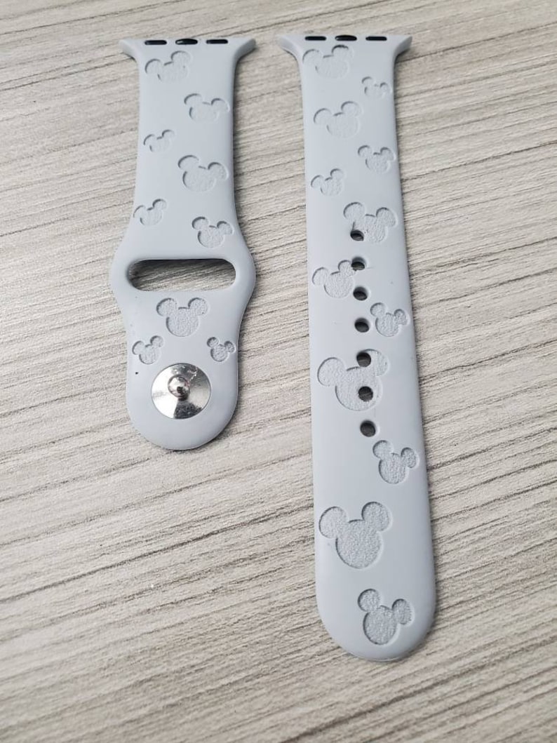 Mouse Laser Engraved Watch Band | Etsy