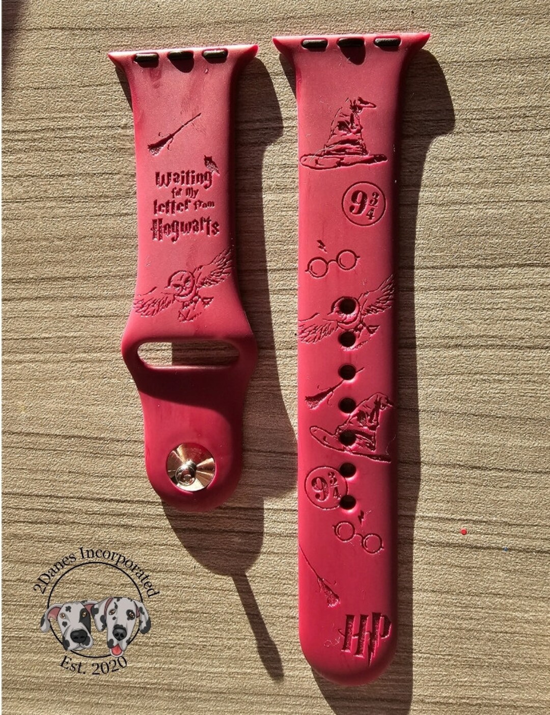 Potter Laser Engraved Watch Band - Etsy