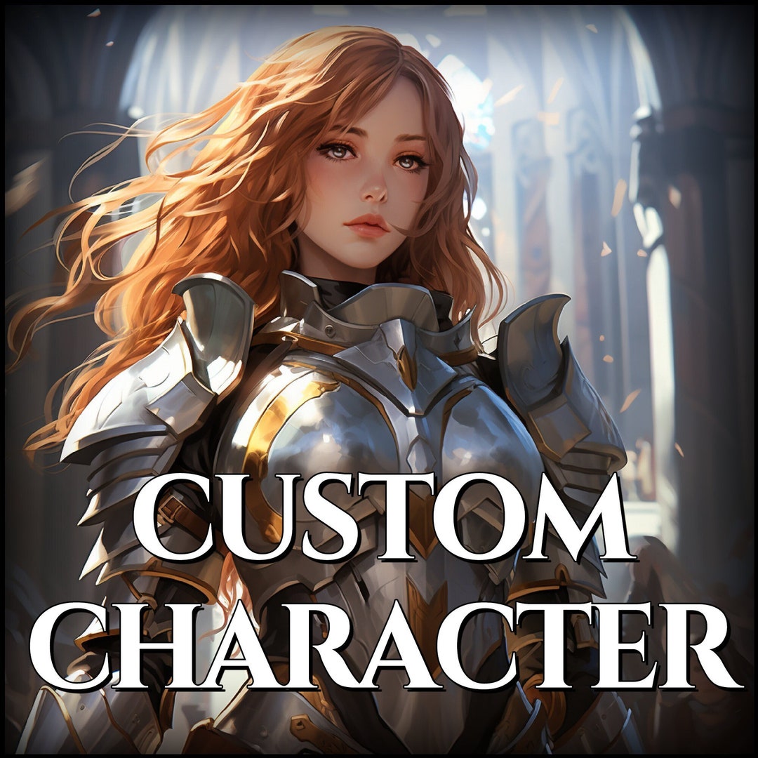 Custom Character Commission - D&D Character Art - Individual Character ...