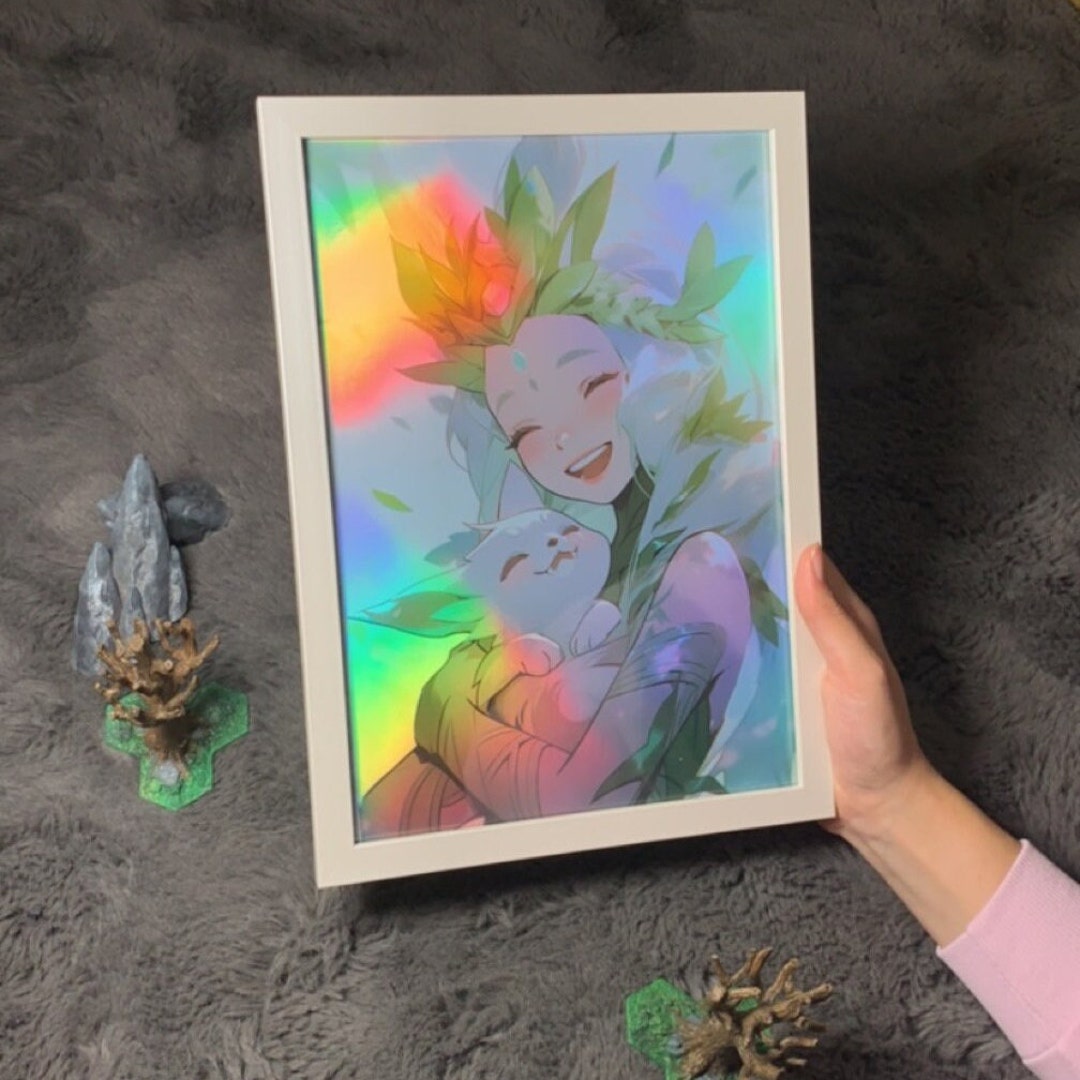 Custom Dnd Portrait With Frame Anime Styled Dnd Characters - Etsy