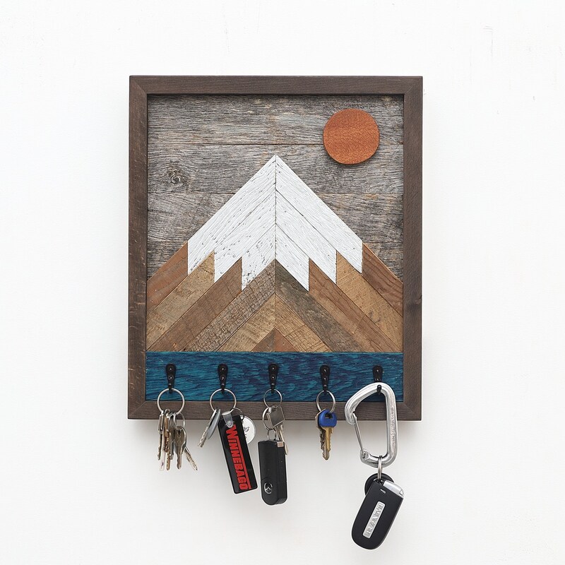 Mountain Key Holder - Etsy