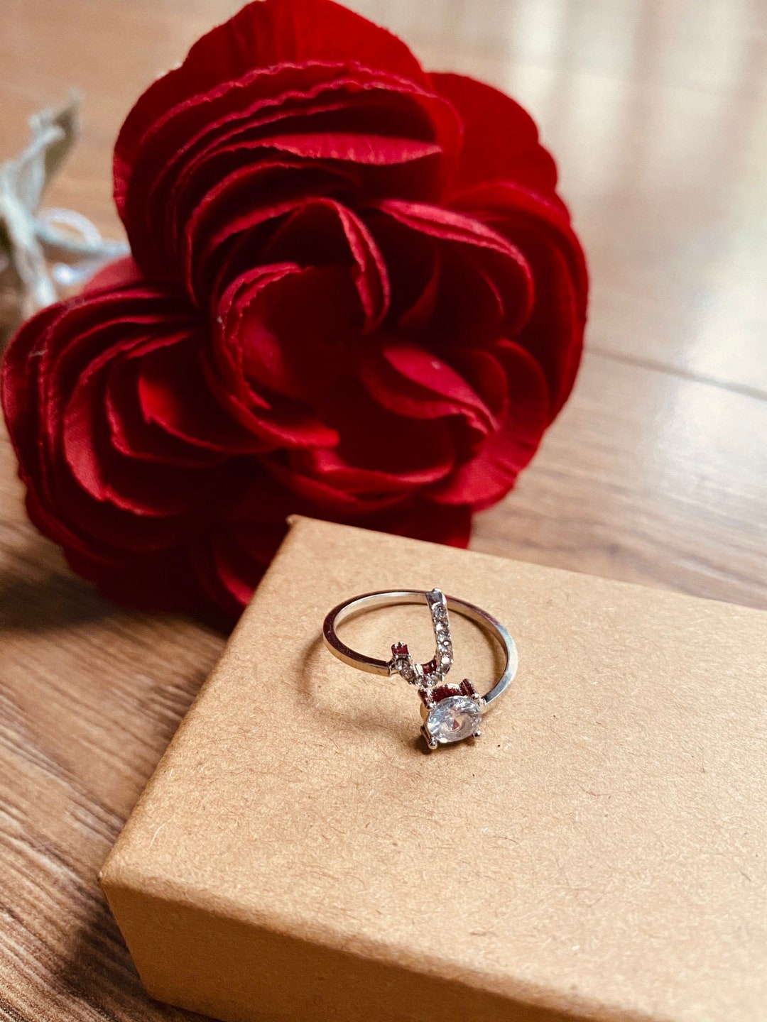 Initial Ring, Ring With Initial, Name Letter Ring, Silver Initial Ring ...