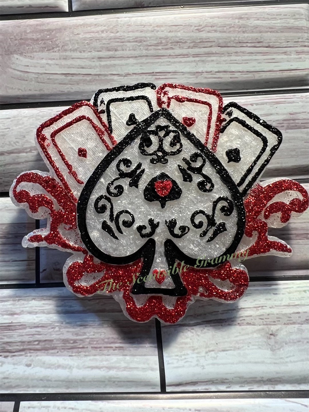 Ace of Spades Cards Car Freshie Large Air Freshener for Car Aroma Bead ...