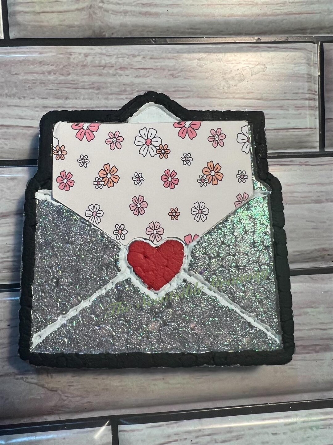 Floral Letter Freshie Large Aroma Bead Air Freshener Car Scents Candle ...