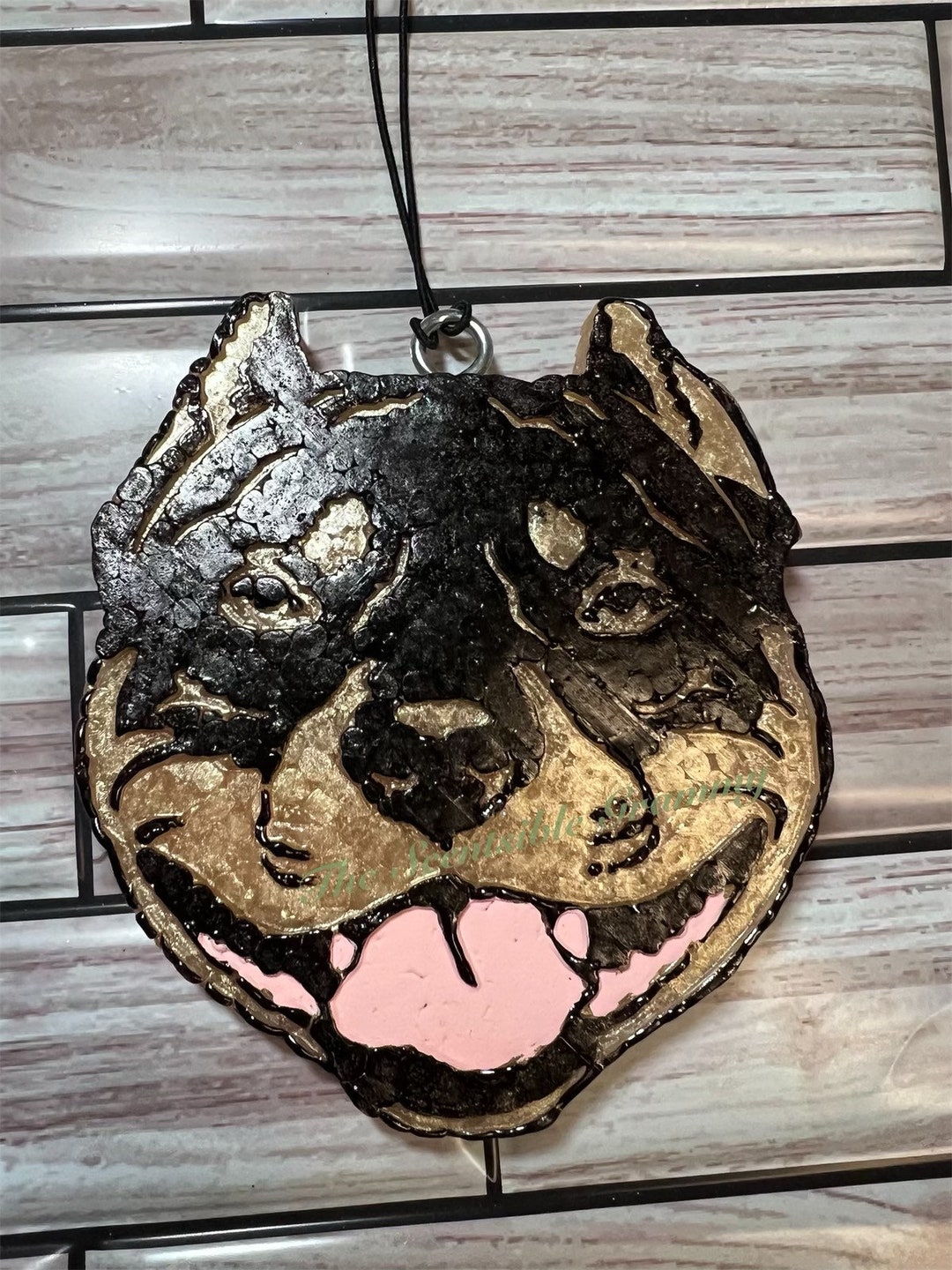 Bully Pit Bull Dog Car Freshie Large Air Freshener for Car Aroma Bead ...