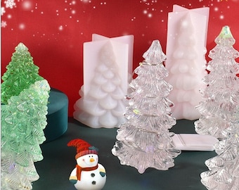 Christmas Tree Silicone Mold-christmas Tree Pendant Resin Molds-diy ...