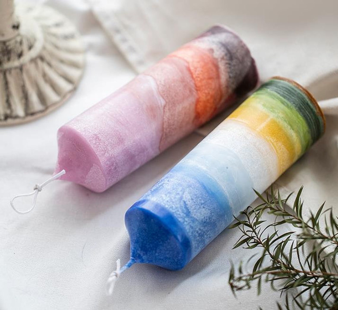 Four-sided Cone With Base Acrylic Candle Mold,irregular Columnar Candle ...