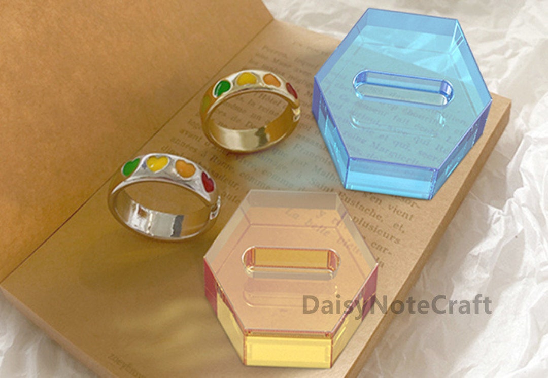 Ring Holder Silicone Mold-ring Box Resin Mold-ring Storage Holder Mold ...