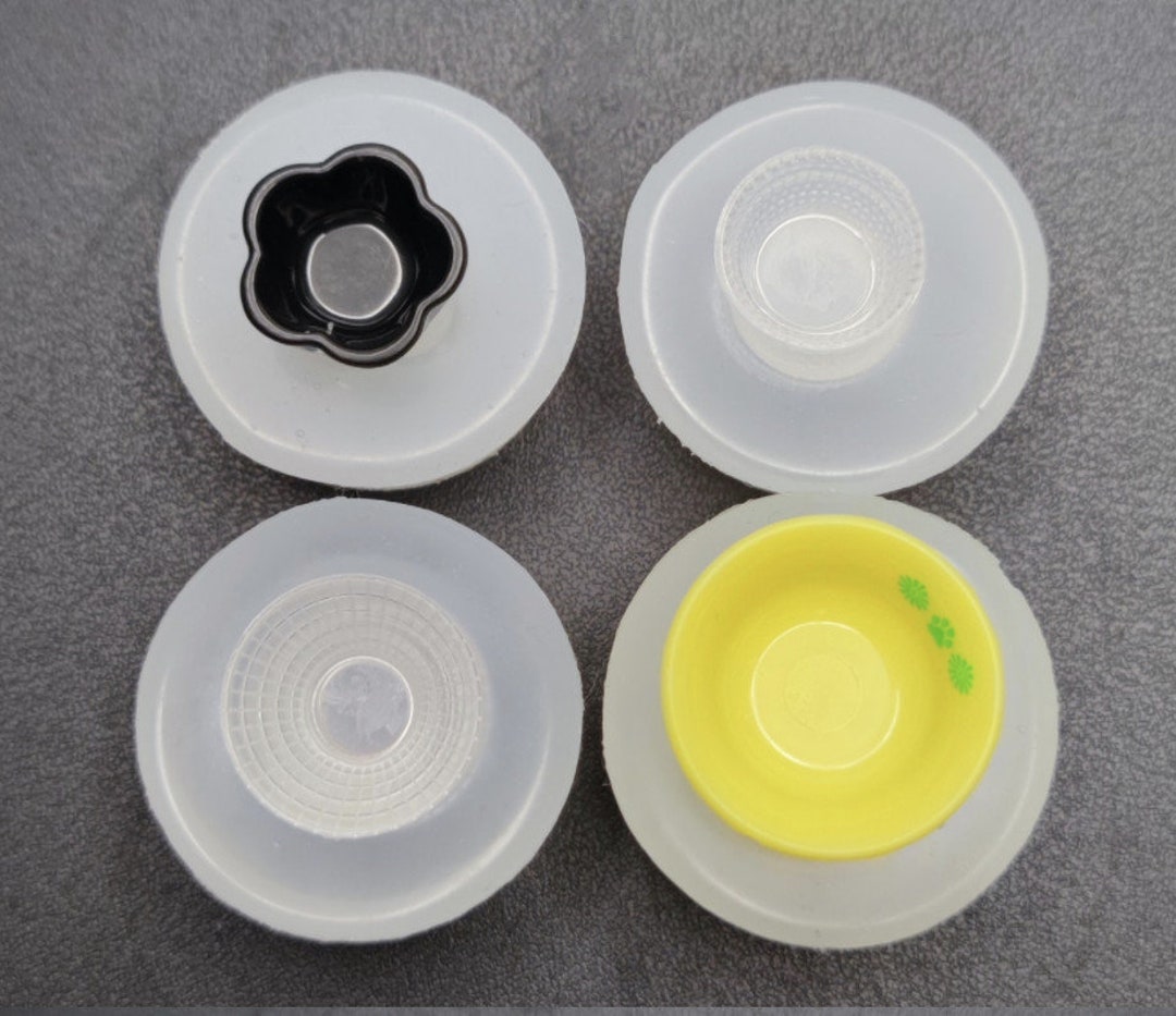 Flower Shape Pocket Bowl Silicone Mold-mini Cup Resin Mold-mini ...