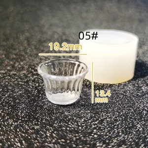 Pocket Bowl Silicone Mold-mini Cup Resin Mold-mini Tableware Mold ...