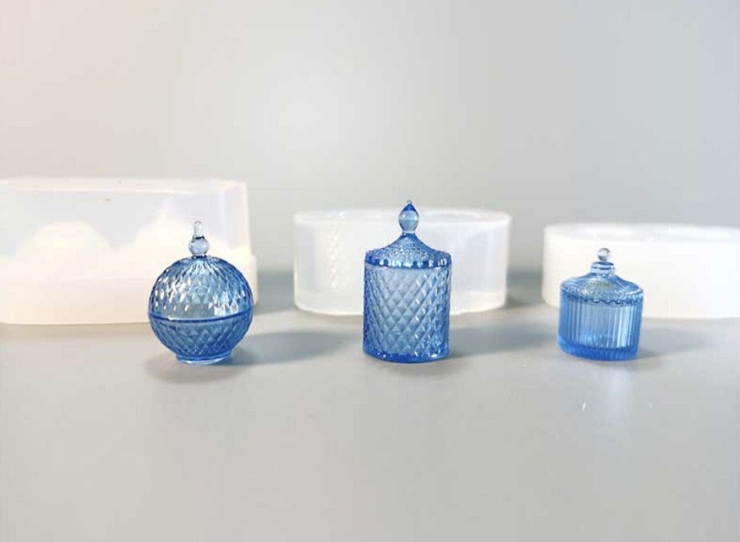 Cute Mini Storage Box Silicone Mold-mini Storage Tank Resin Mold-mini ...