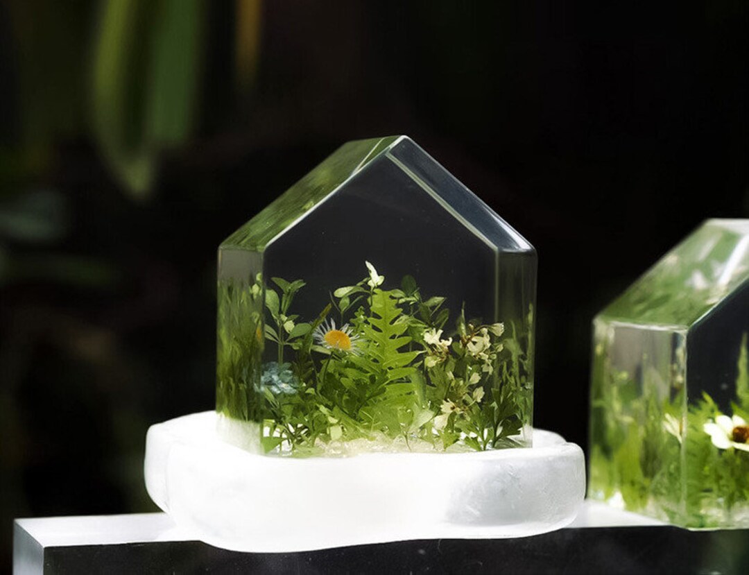 Hexagon Geometry Resin Mold-house Shape Silicone Mold-sphere Resin ...