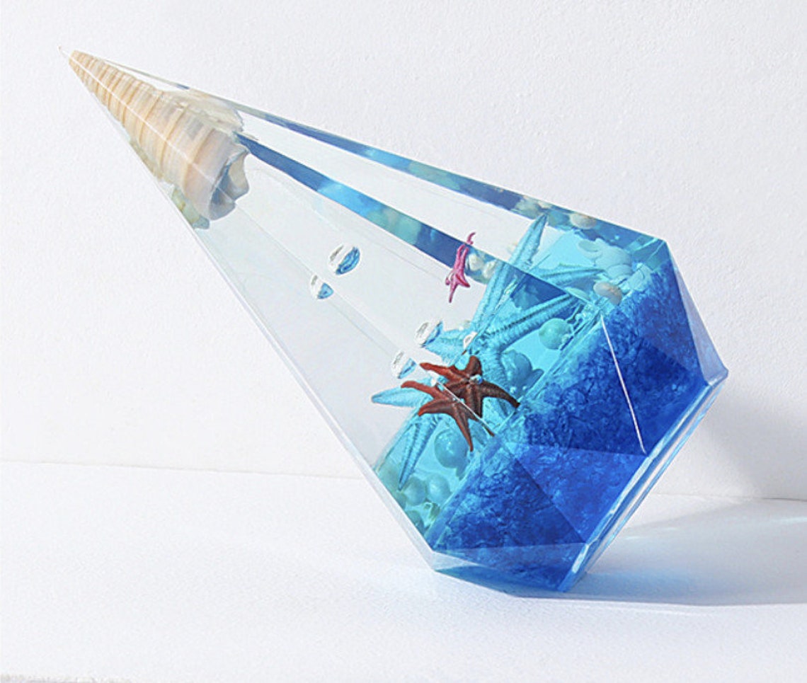 Sharp Cone Resin Mold-cone Ring Holder Mold-shiny Cone - Etsy