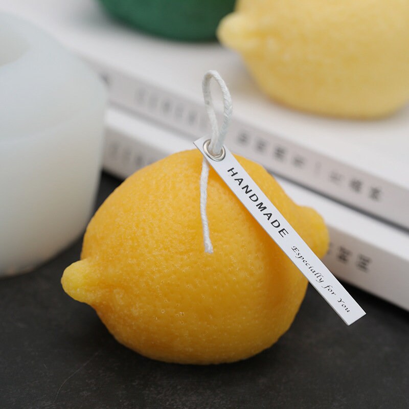 Lemon Silicone Mold-fruit Lemon Candle Mold-lemon Soap Mold-aroma ...