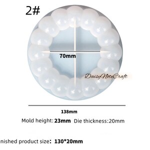 Bubble Coaster Mold, Jewellery Stand Mold, Jewelry Plate Mold, Mug Coaster Mold, Cup Plate Mold ...