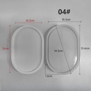 7 Styles Dish Silicone Mold-round Trinket Dish Mold-square Coaster ...
