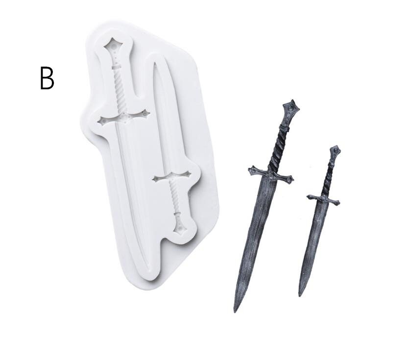 Sword Resin Silicone Mold-sword No Touch Door Opener Silicone - Etsy