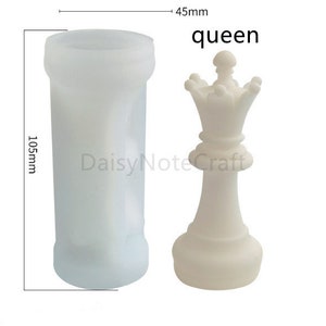 Large Chess Mold-chess Silicone Mold-chess Resin Molds-chess Candle ...