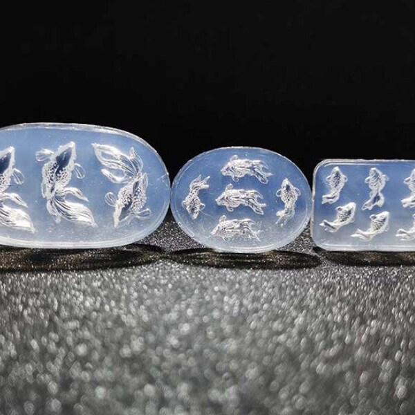 Silicone 3d Koi Fish Molds - Etsy