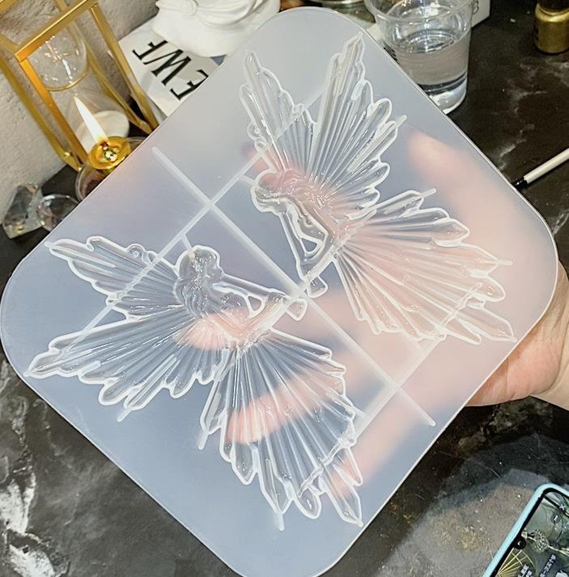 Fairy Angel Silicone Mold Angel Wings Mold Flying Angel | Etsy