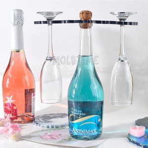 Irregular Edge Silicone Wine Rack Mold-silicone Red Wine Rack Mold for ...