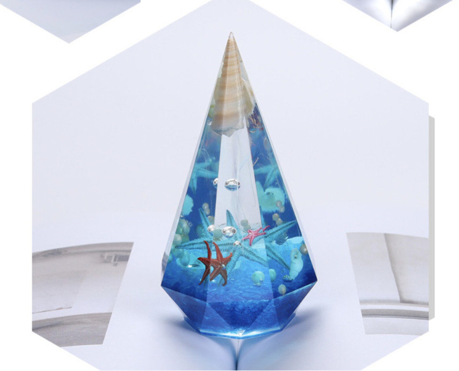 Sharp Cone Resin Mold-cone Ring Holder Mold-shiny Cone - Etsy