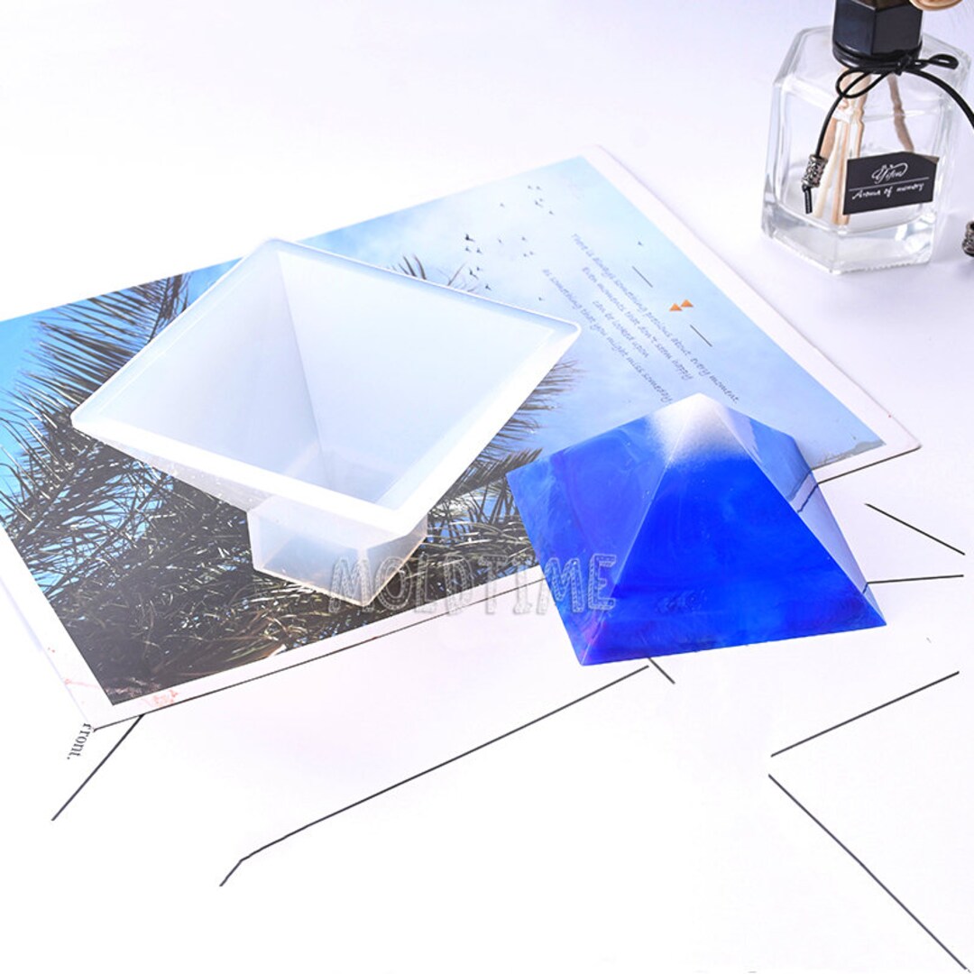 95mm Pyramid Resin Molds-energy Pyramid Silicon Mold-orgonite - Etsy