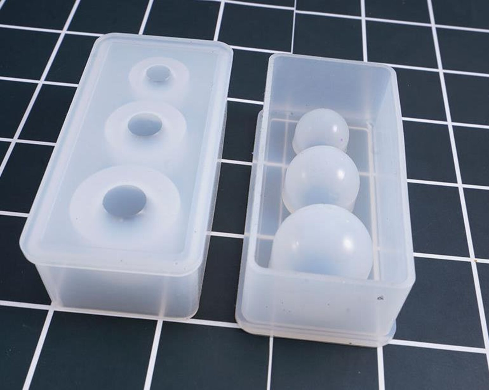 Crystal Ball Silicone Mold, Sphere Resin Mold, Star Ball Resin Mold ...