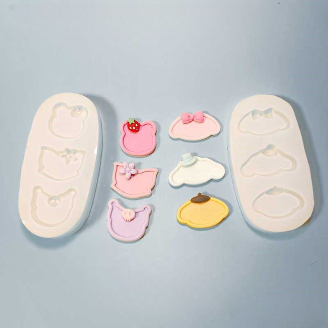 Cartoon Animal Plate Silicone Mold-pocket Bowl Resin Mold-mini ...