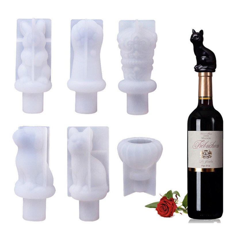 Wine Bottle Stopper Silicone Mold-stopper Topper Resin - Etsy