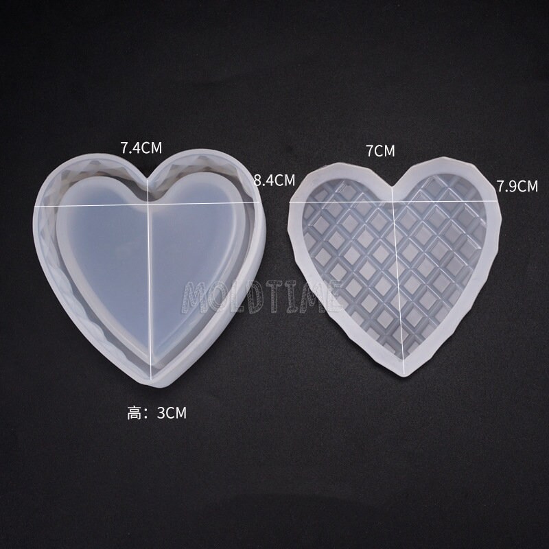 Heart-shaped Storage Box Mold-silicone Mold for Resin Box - Etsy