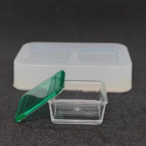 4 Styles Lunch Box Silicone Mold-mini Tableware Mold-miniature Tray ...