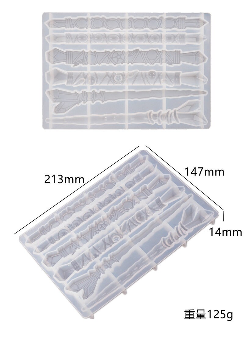 Magic Wand Silicone Mold-magic Wand Resin Mold-magic Wand - Etsy