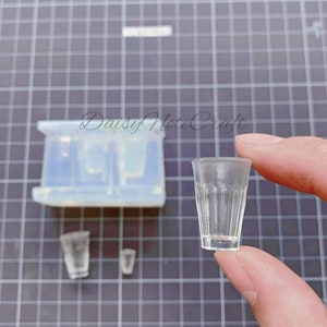 Miniature Cup Silicone Mold-mini Glass Cup Resin Mold-tiny Model Mold ...