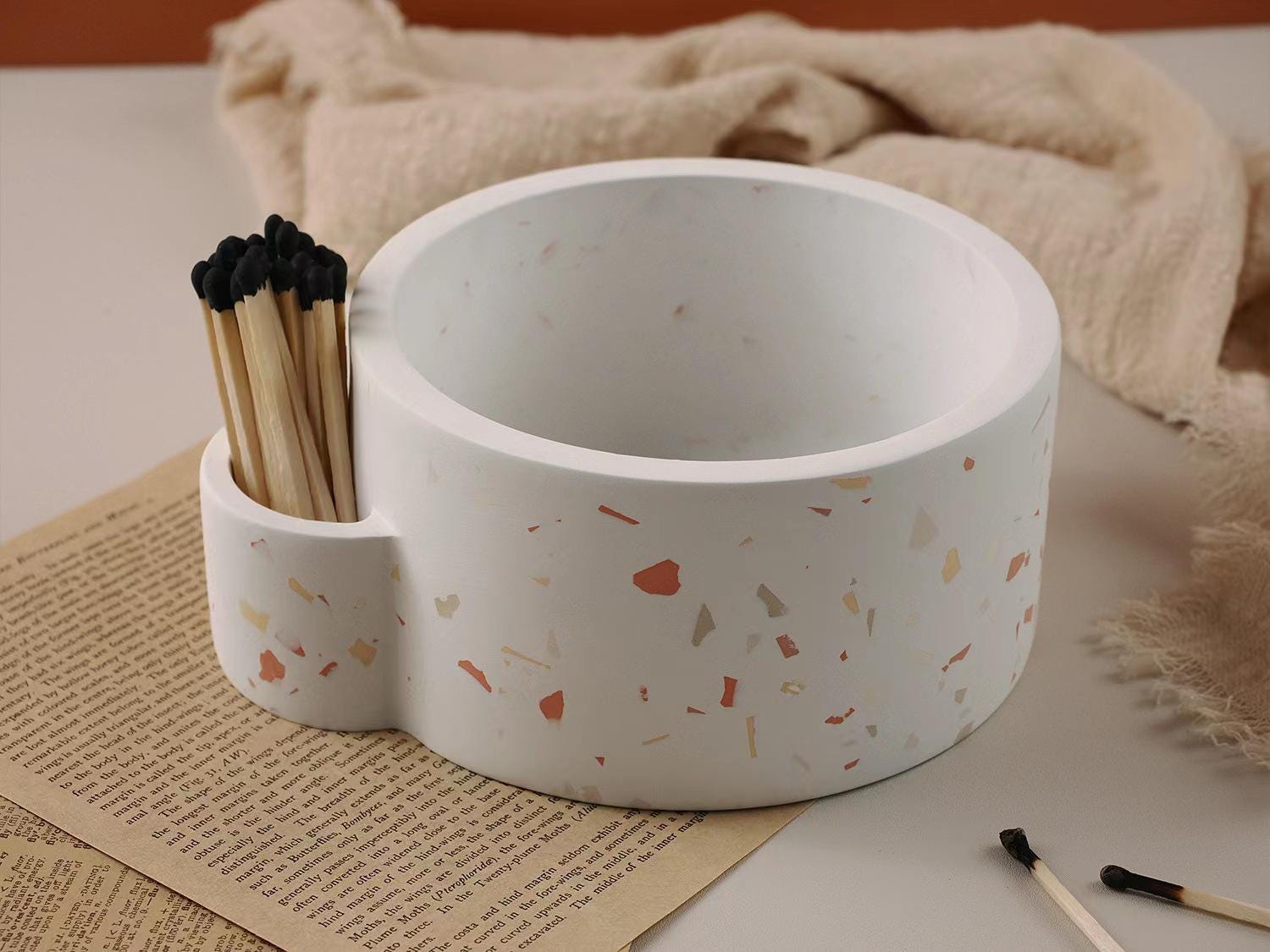 Round Candle Vessel Mold-match Holder Concrete Mold-flower Pot Mold ...