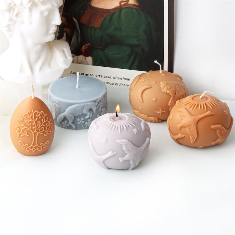 Silicone Candle Molds Fox - Etsy